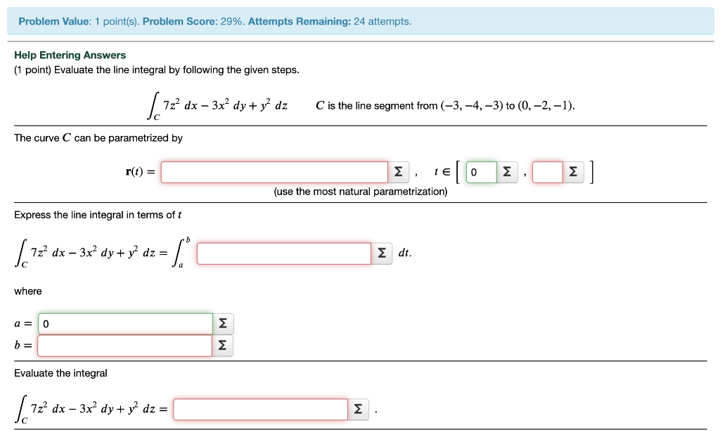 Solved Problem Value: 1 point(s). Problem Score: 29%. | Chegg.com