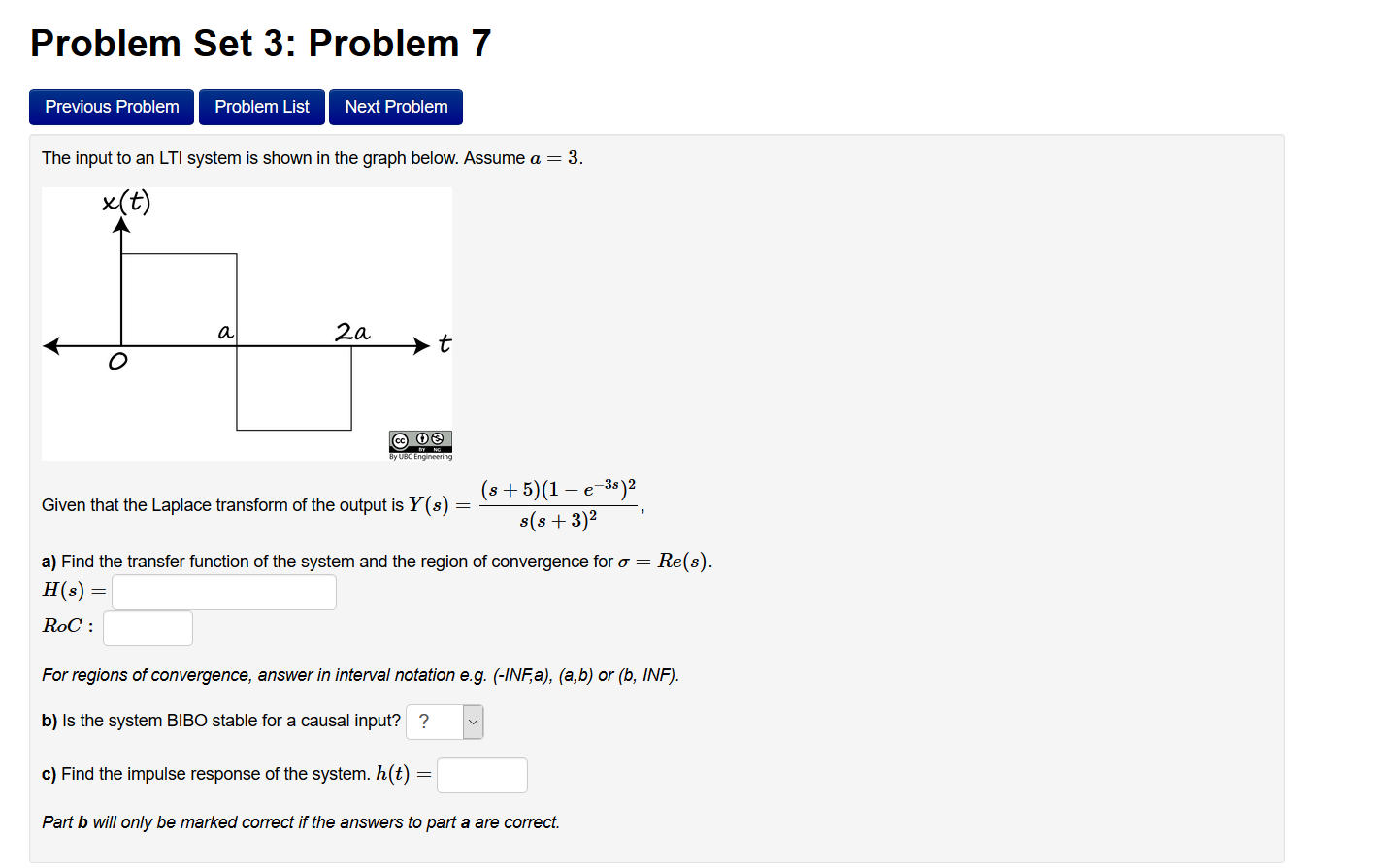 Solved Problem Set 3: Problem 7 Previous Problem Problem | Chegg.com