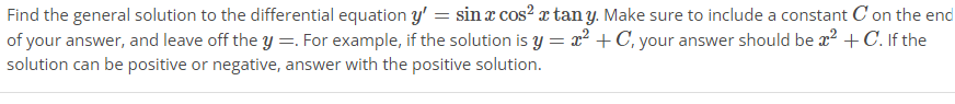 Solved Find the general solution to the differential | Chegg.com