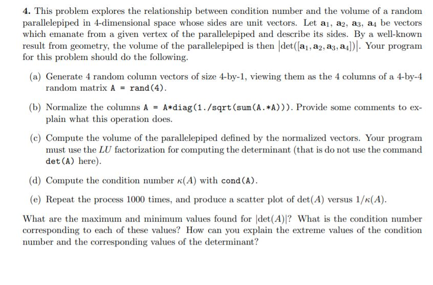 4. This problem explores the relationship between | Chegg.com