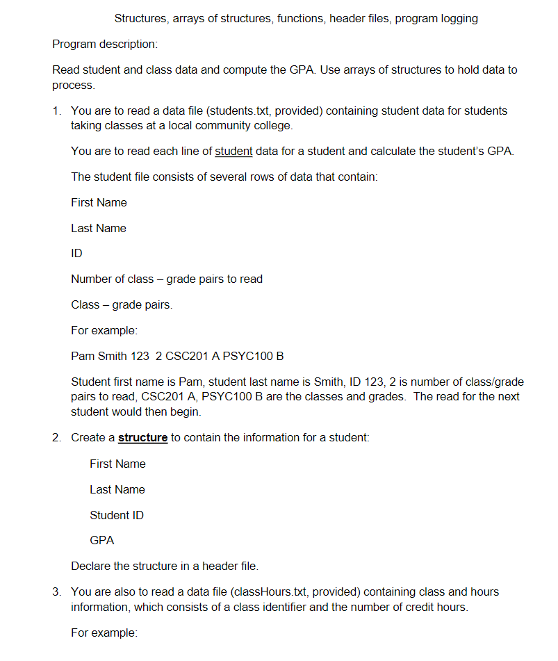 Solved Computer Language C Program Assignment 1 Create A 7841