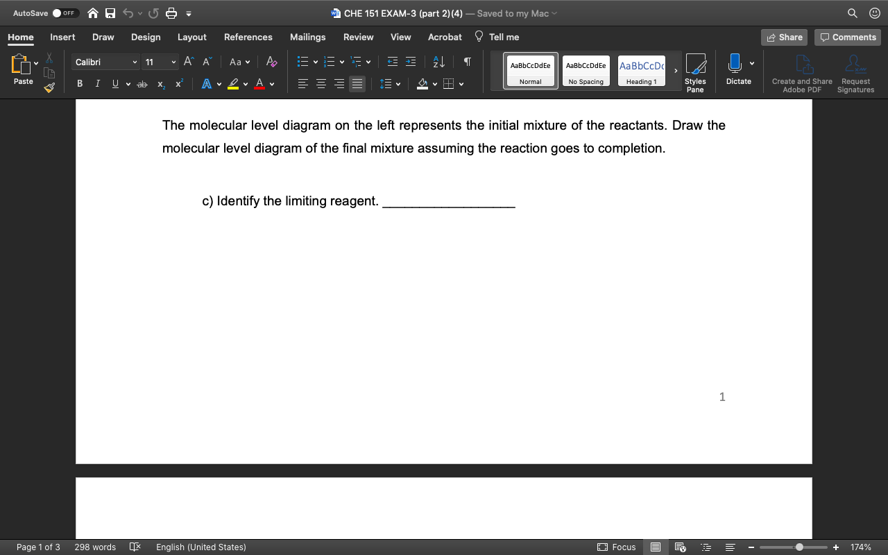 Solved Word File Edit View Insert Format Tools Table Window | Chegg.com
