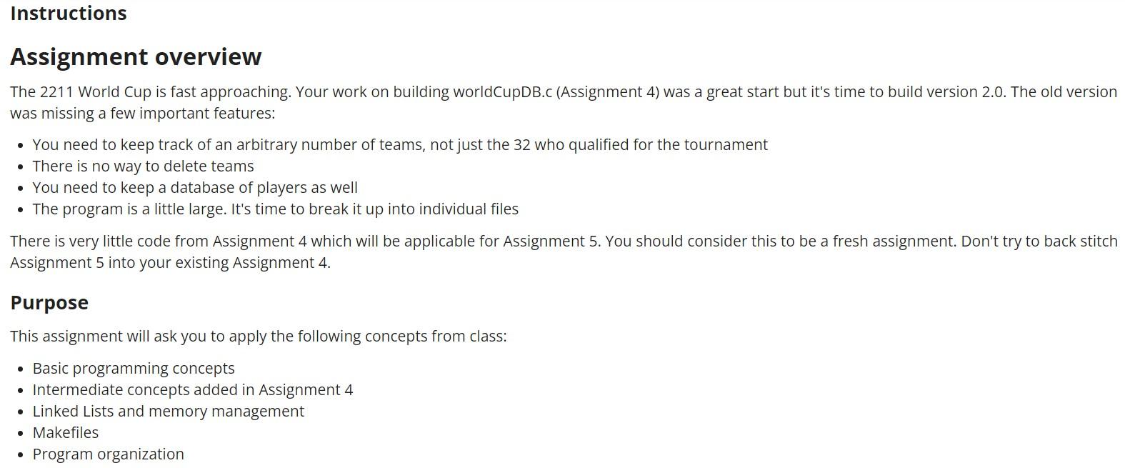 Solved This is version 2 of assignment 4 so different than | Chegg.com