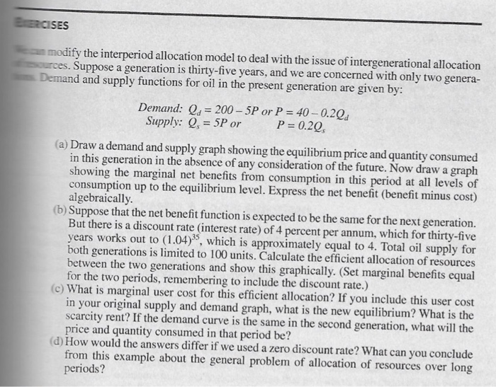 Solved modify the interperiod allocation model to deal with | Chegg.com