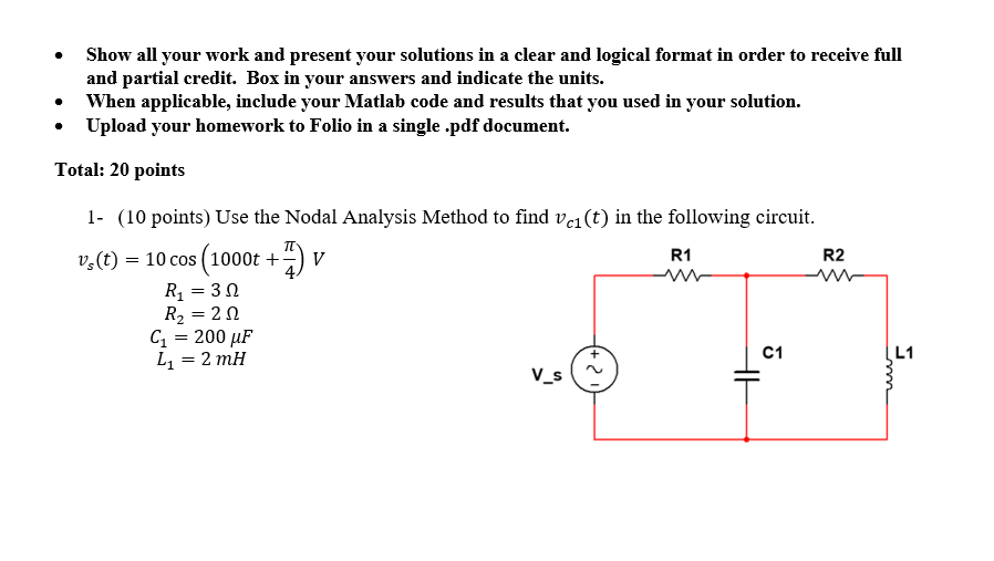 Solved When Applicable Include Your Matlab Code And Results 5459
