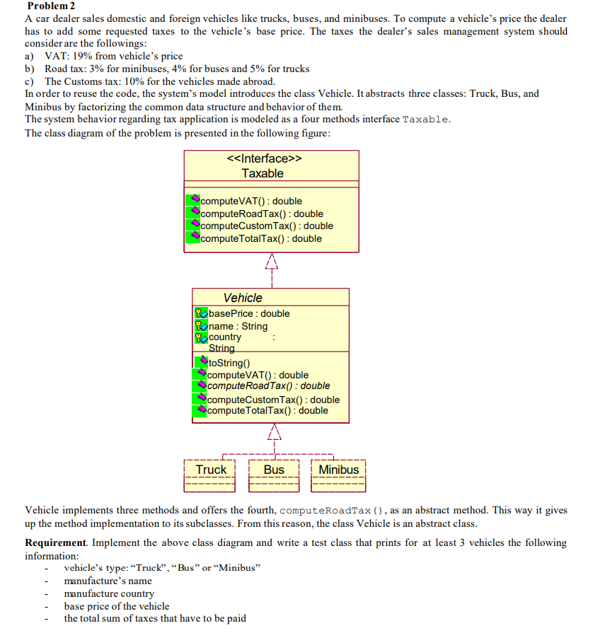 Solved Problem 2 A car dealer sales domestic and foreign | Chegg.com
