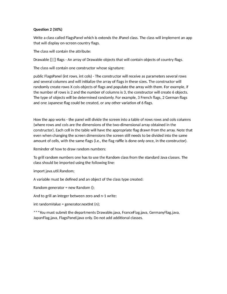 Solved *************************Using Java | Chegg.com