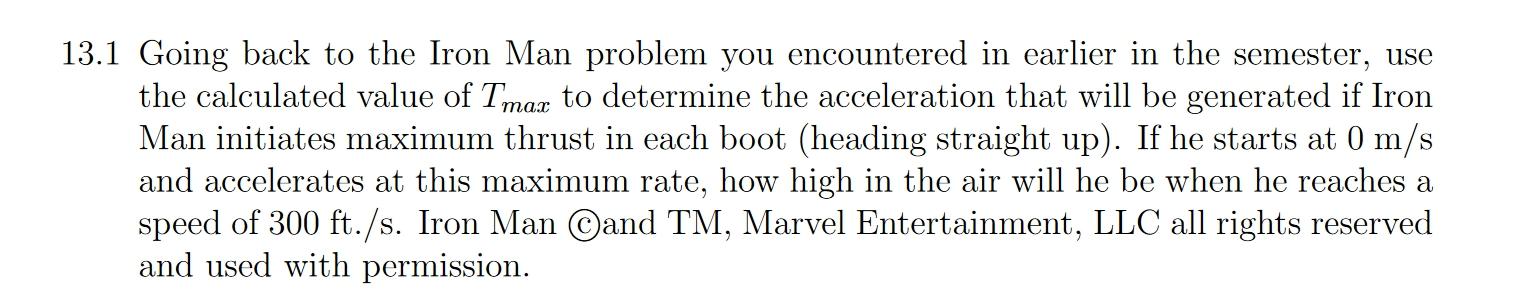Solved Tmax = 12,000850 lb of thrust I am struggling to | Chegg.com