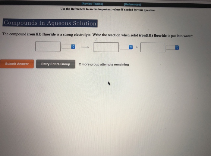 Solved [Revlew Topics) Use the References to access | Chegg.com Solved [Revlew Topics) Use the References to access | Chegg.com