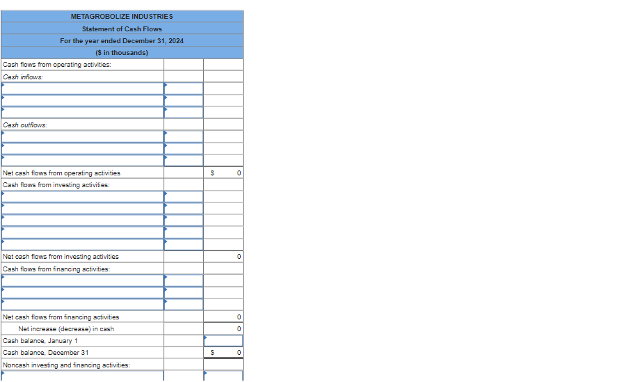 Solved Comparatlve balance sheets for 2024 and 2023 and a | Chegg.com Solved Comparatlve balance sheets for 2024 and 2023 and a | Chegg.com