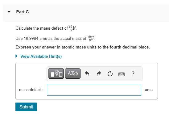 Learning Goal: To successfully calculate the mass | Chegg.com
