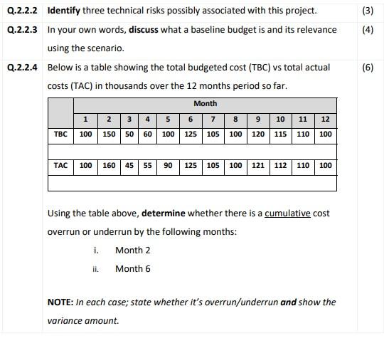 Solved 2 Read the scenario below and answer the questions | Chegg.com
