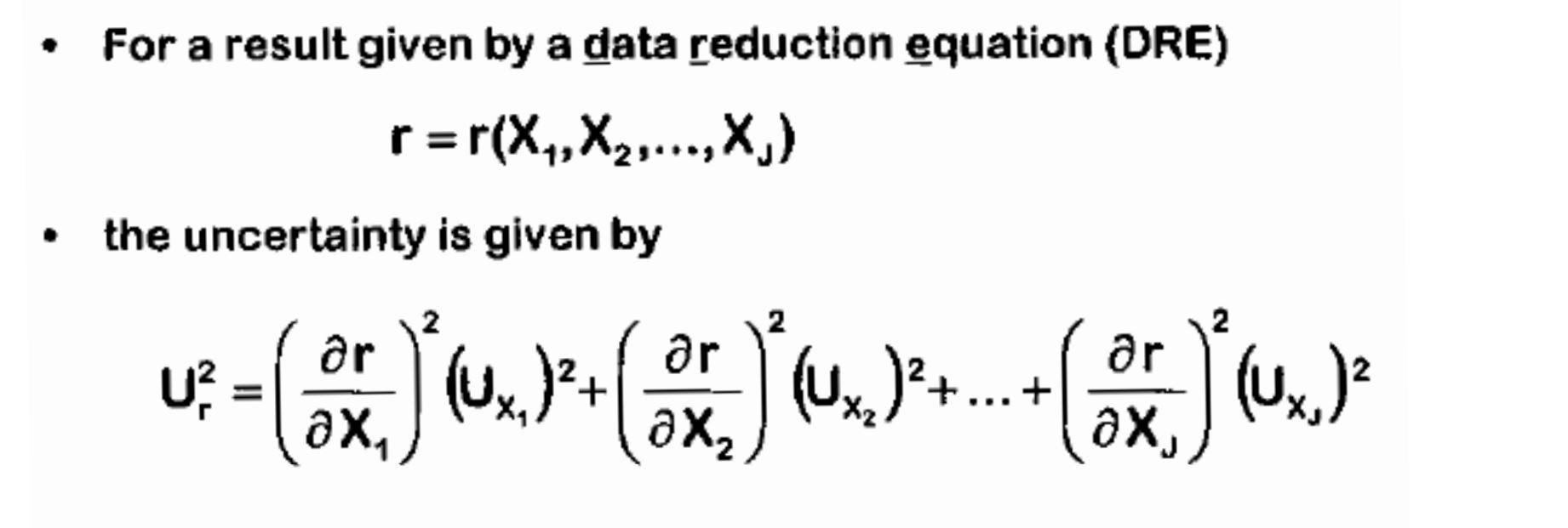 Please write and calculate uncertainty in a formula- | Chegg.com