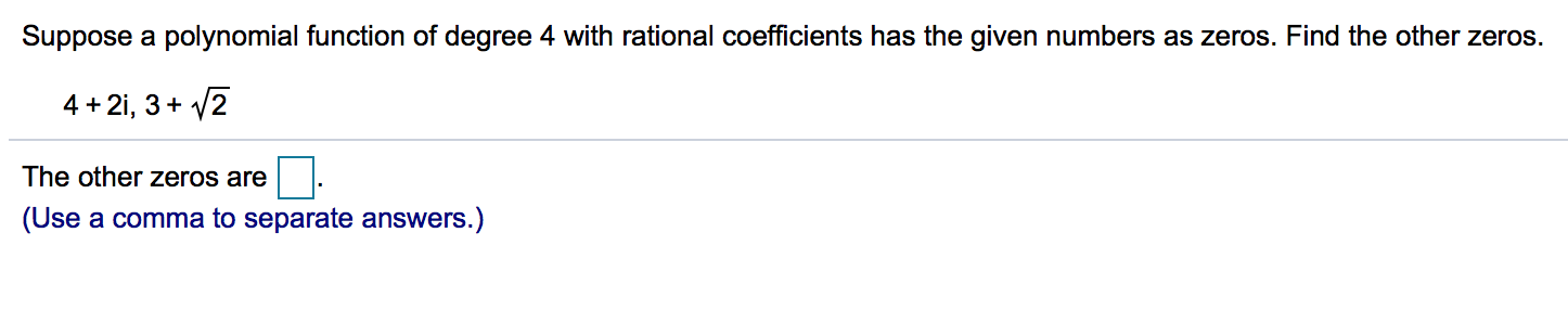 Solved Suppose a polynomial function of degree 4 with | Chegg.com