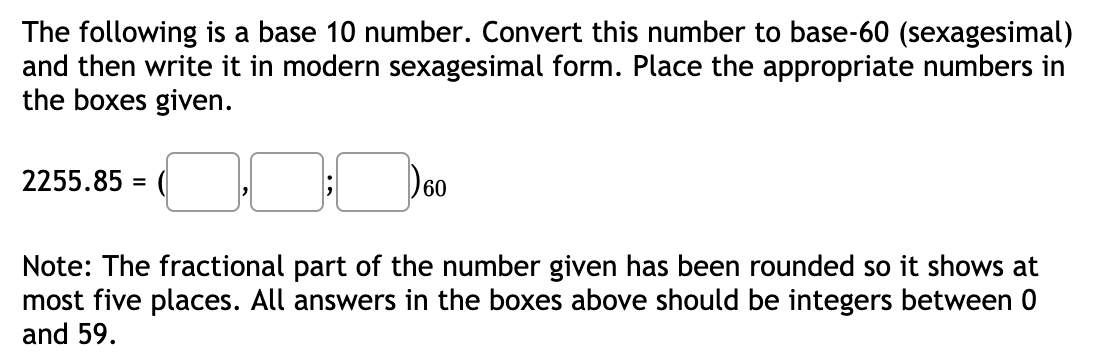 Solved The following is a base 10 number. Convert this | Chegg.com