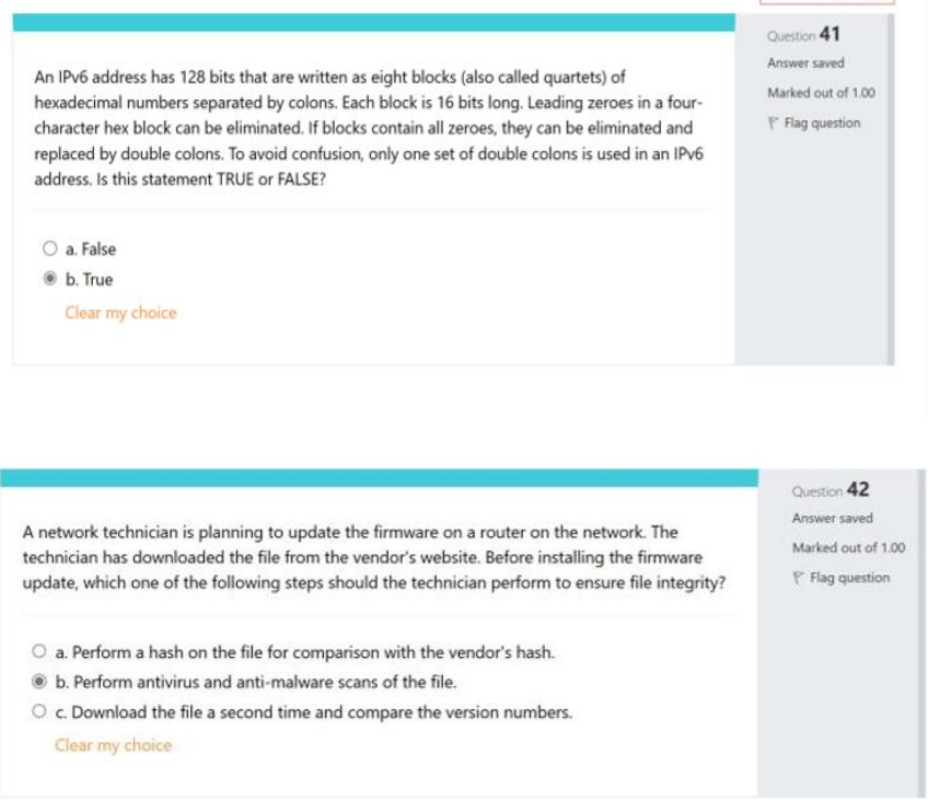 Solved An IPv6 ﻿address has 128 ﻿bits that are written as | Chegg.com