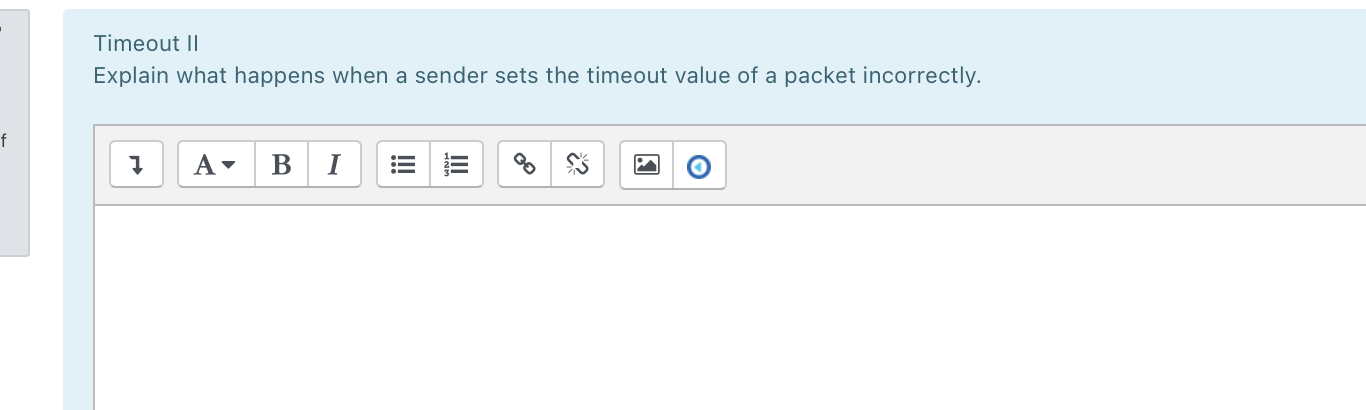 Solved Timeout 11 Explain what happens when a sender sets | Chegg.com