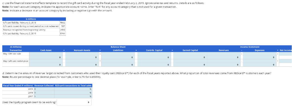 Solved Revenue Recognition and Sales Allowances Target | Chegg.com