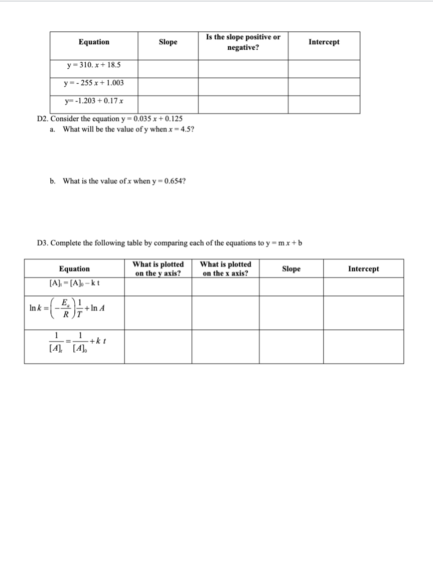 Solved A. Simple Algebra Solve for the unknown (v) in each | Chegg.com