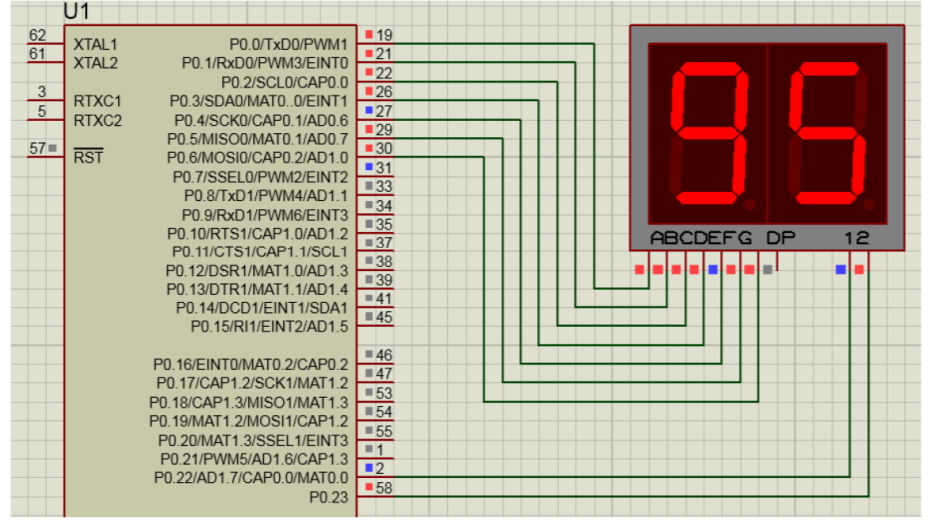 Solved U1 62 61 XTAL1 XTAL2 3 5 RTXC1 RTXC2 95 57 RST | Chegg.com