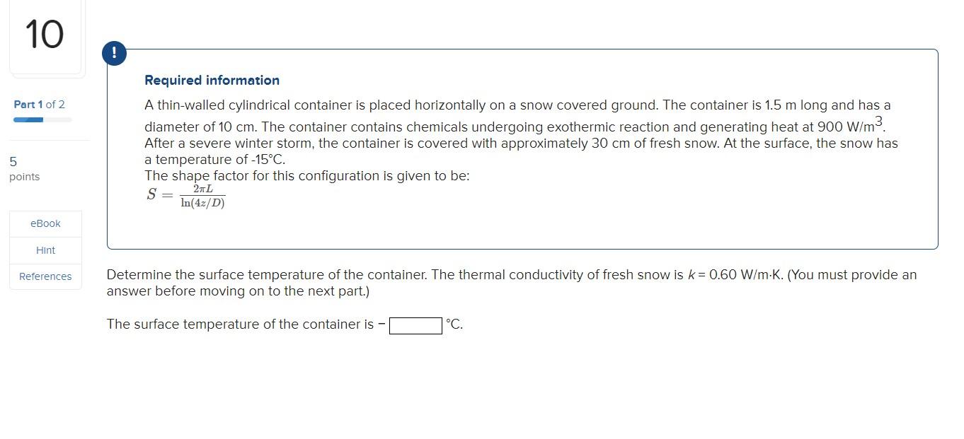 Solved Required information Lc=L+t/2Afin=2wLc Straight | Chegg.com