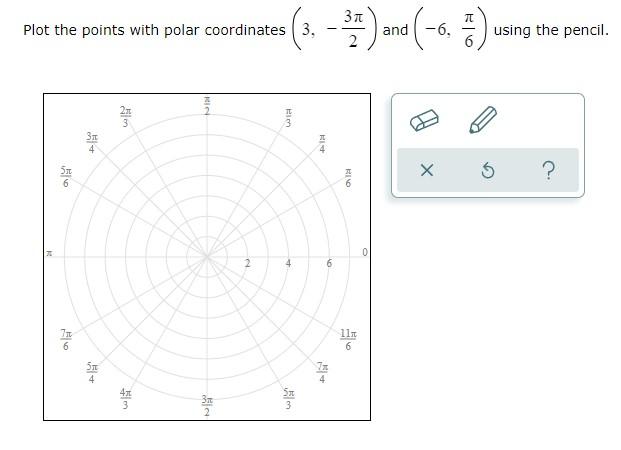 Solved 31 Plot the points with polar coordinates 3, (3. - *) | Chegg.com