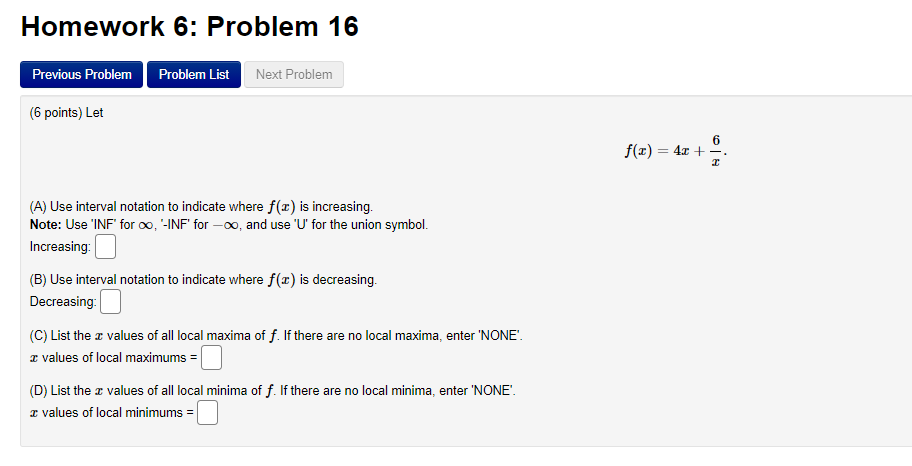 Solved Homework 6: Problem 14 Previous Problem Problem List | Chegg.com