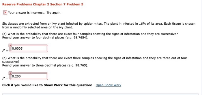 Solved Reserve Problems Chapter 2 Section 7 Problem 5 Your | Chegg.com