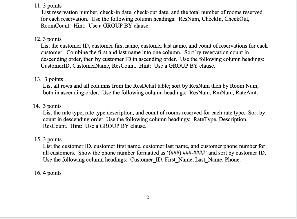 INSY 3304Project 3For this project, you will use the | Chegg.com