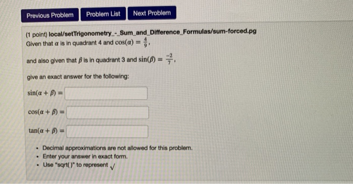 Solved Previous Problem Problem Listnext Problem 1 Point 