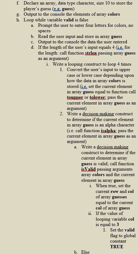 Solved 1. Copy C source code file mastermind3.c as | Chegg.com