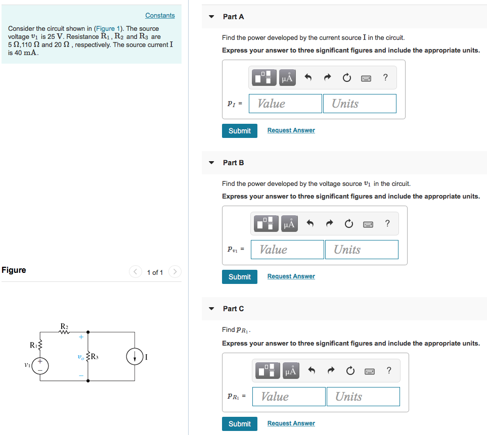 Solved Constants PartA Consider the circuit shown in (Figure | Chegg.com