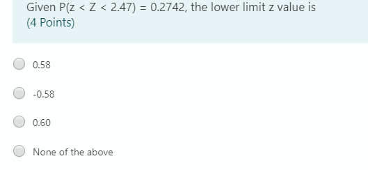 Solved Given P(Z | Chegg.com