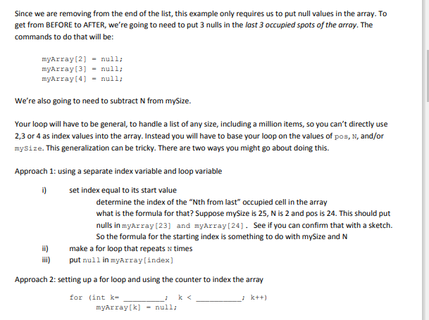 Solved /** A driver that demonstrates the class | Chegg.com