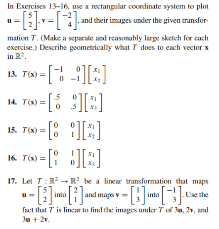Solved In Exercises 13–16, use a rectangular coordinate | Chegg.com