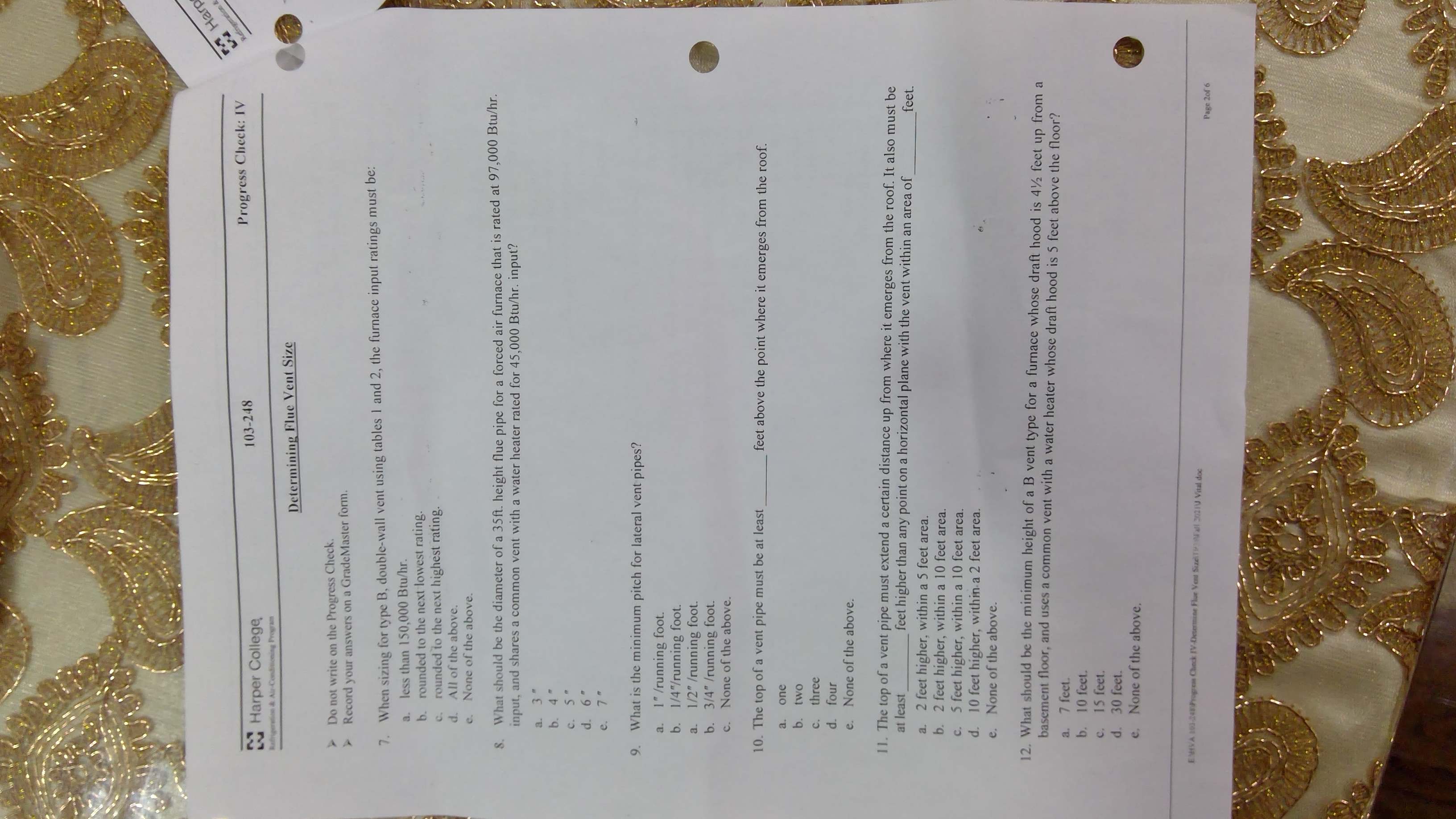 Solved Do not write on the Progress Check. Record your | Chegg.com