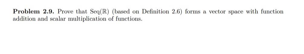 Solved Example 2.2. The infinite sequence of positive | Chegg.com