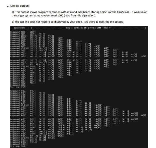 Objectives: 1) Implement a class template; 2) | Chegg.com