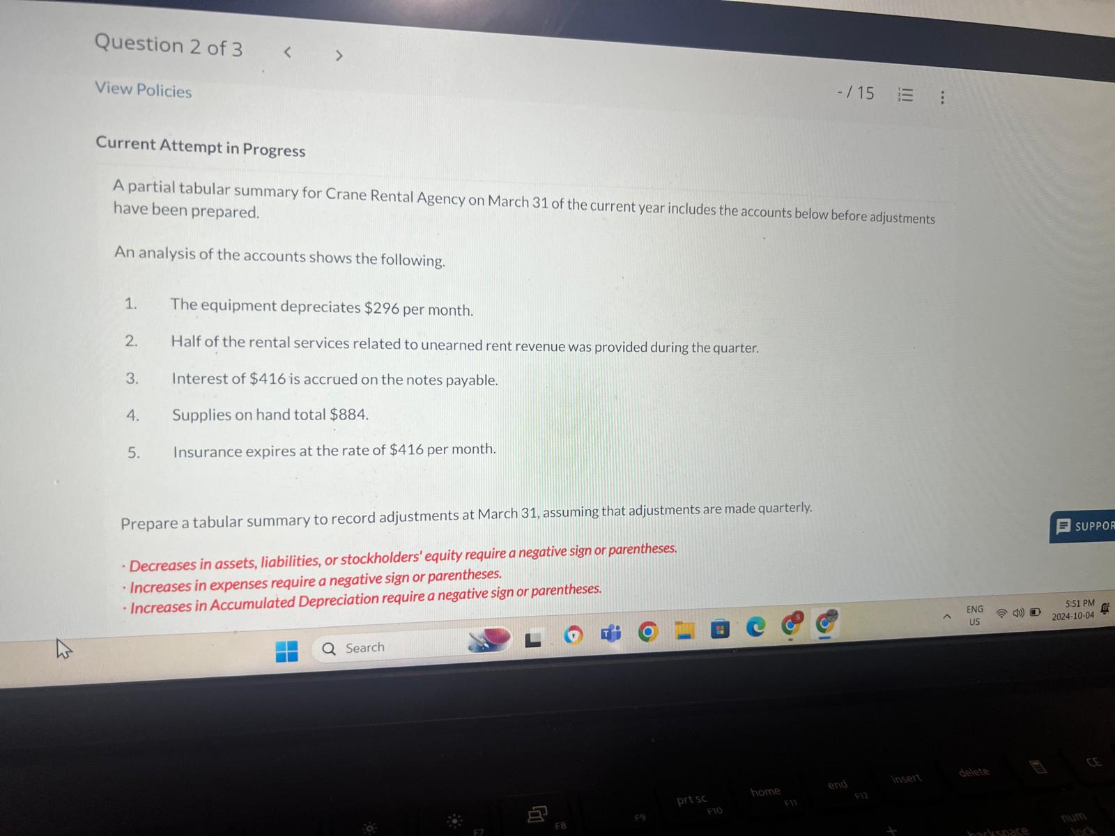 Solved Current Attempt in Progress Current Attempt in | Chegg.com