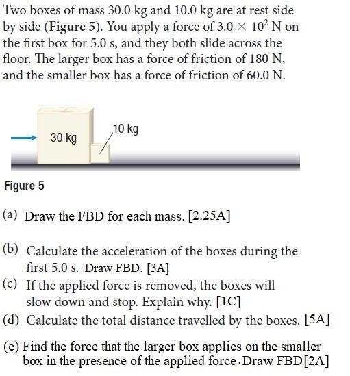 Solved QUESTIONS: a) Calculate the acceleration of the | Chegg.com