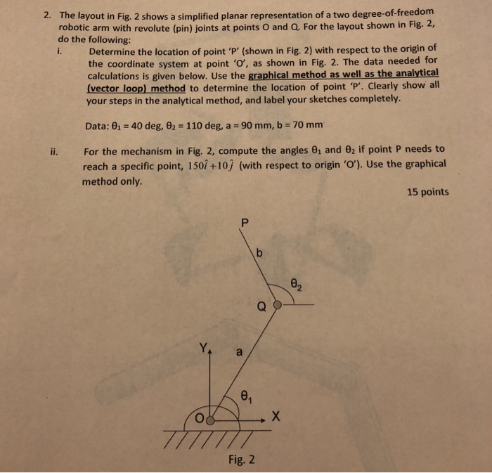 Solved 2. The layout in Fig. 2 shows a simplified planar | Chegg.com