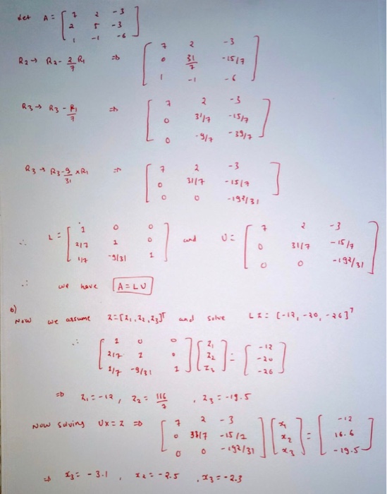 Solved Find the Frobenius and row-sum norms for the system | Chegg.com