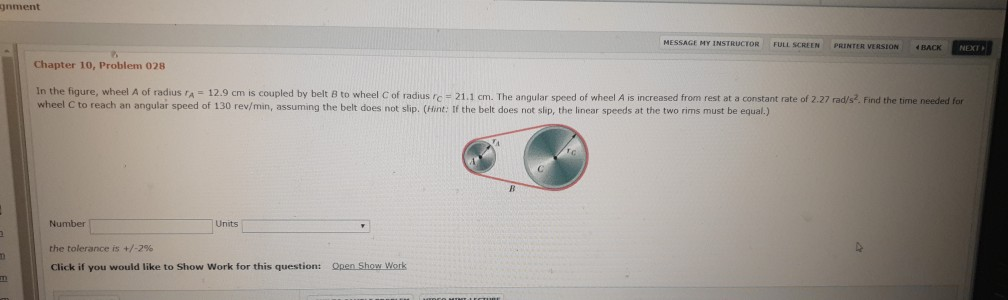 Solved MESSAGE MY INSTRUCTOR FULL SCREEN PRINTER VERSION | Chegg.com