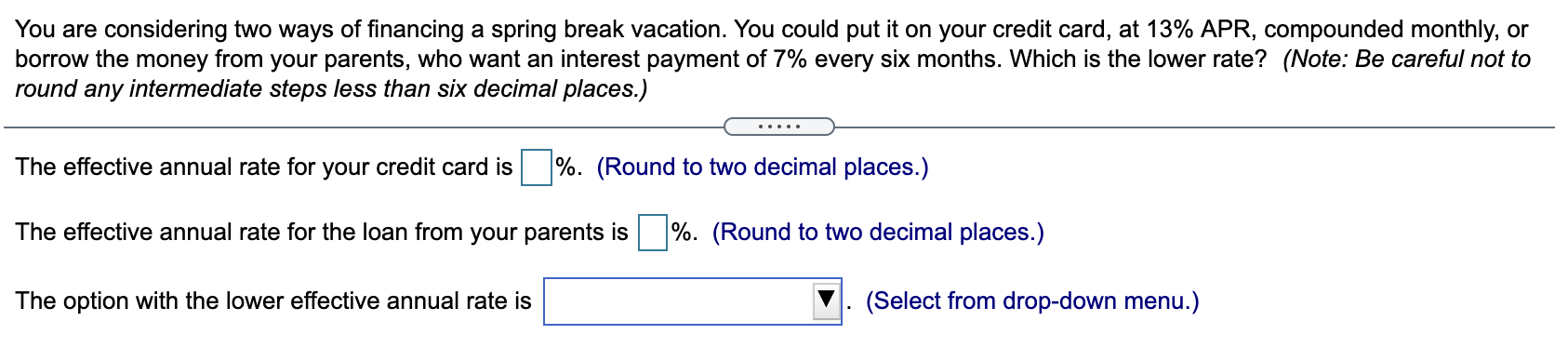 solved-you-are-considering-two-ways-of-financing-a-spring-chegg