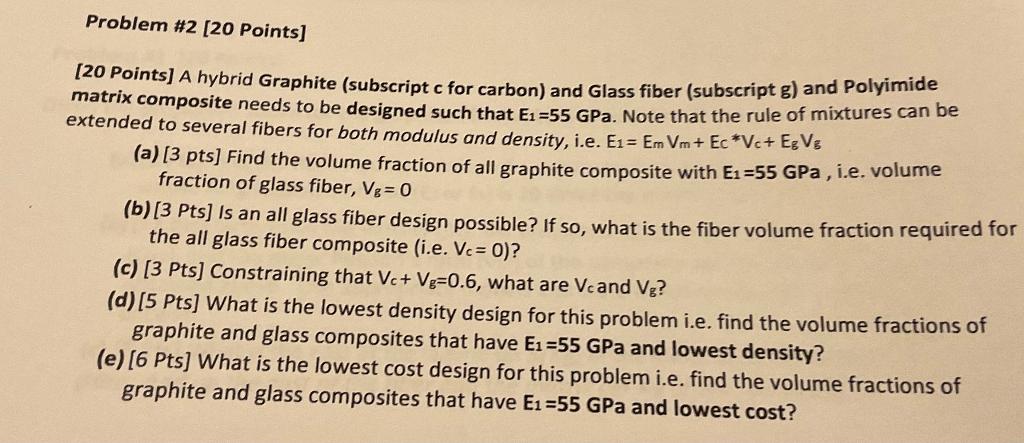 [20 Points] A hybrid Graphite (subscript c for | Chegg.com