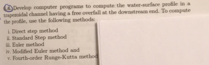 Solved Develop computer programs to compute the | Chegg.com