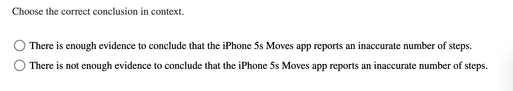 Solved A study examined the accuracy of consumer technology | Chegg.com