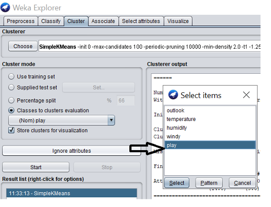 Use Weka explorer to apply k-means clustering on the | Chegg.com