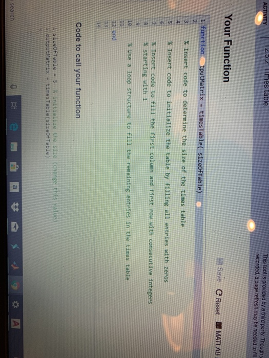 Solved > ENGR 1560: Engineering Computing home> 12.5: Nested | Chegg.com