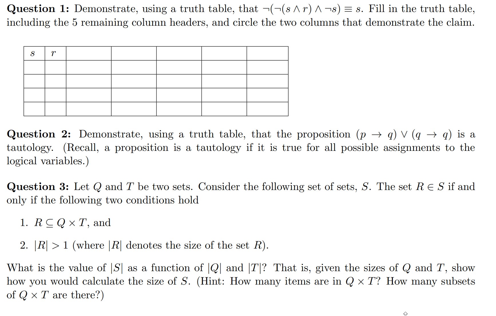 Solved Please solve question number 3 ﻿and explain it step | Chegg.com